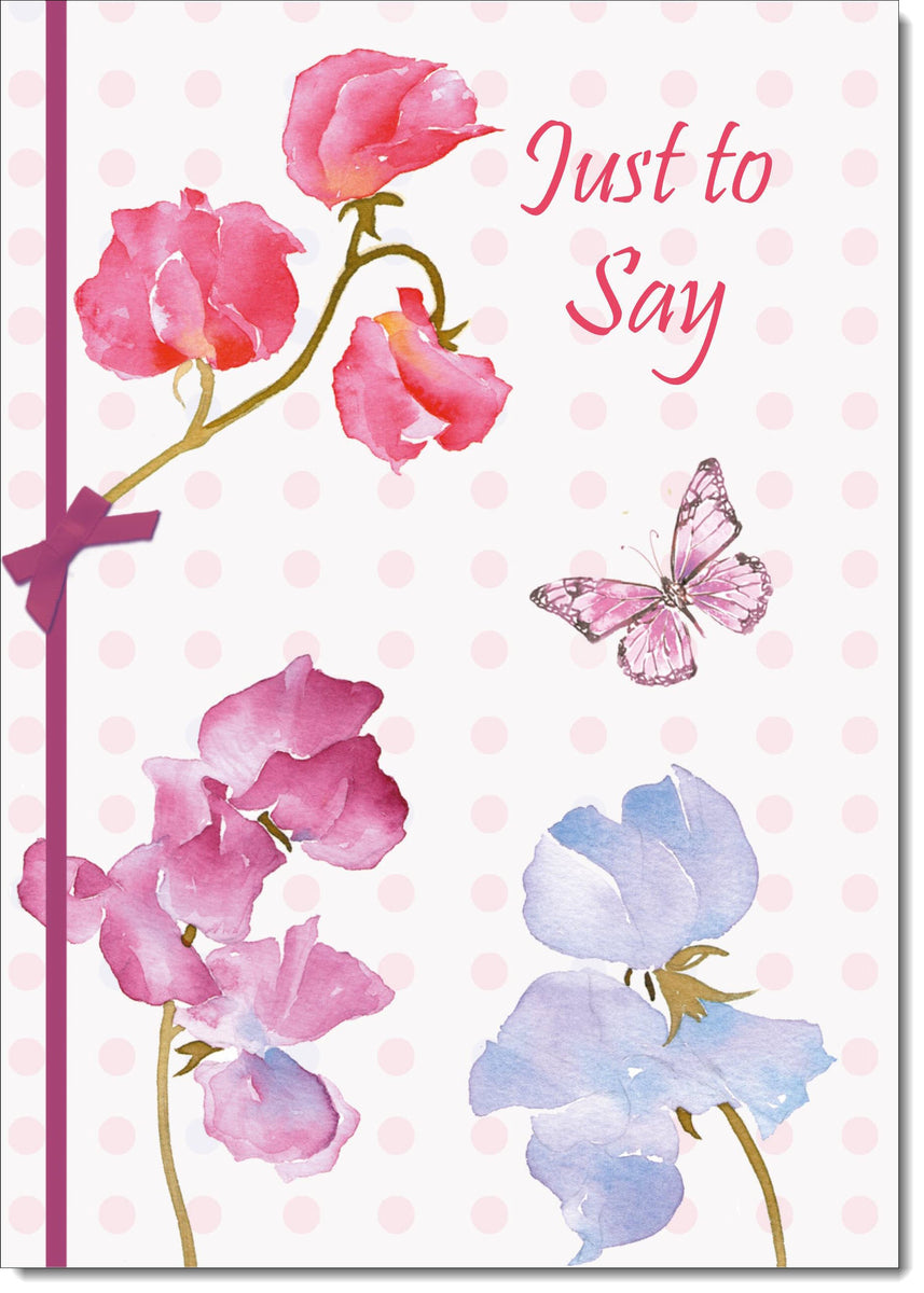 Just To Say Card – doodlecards