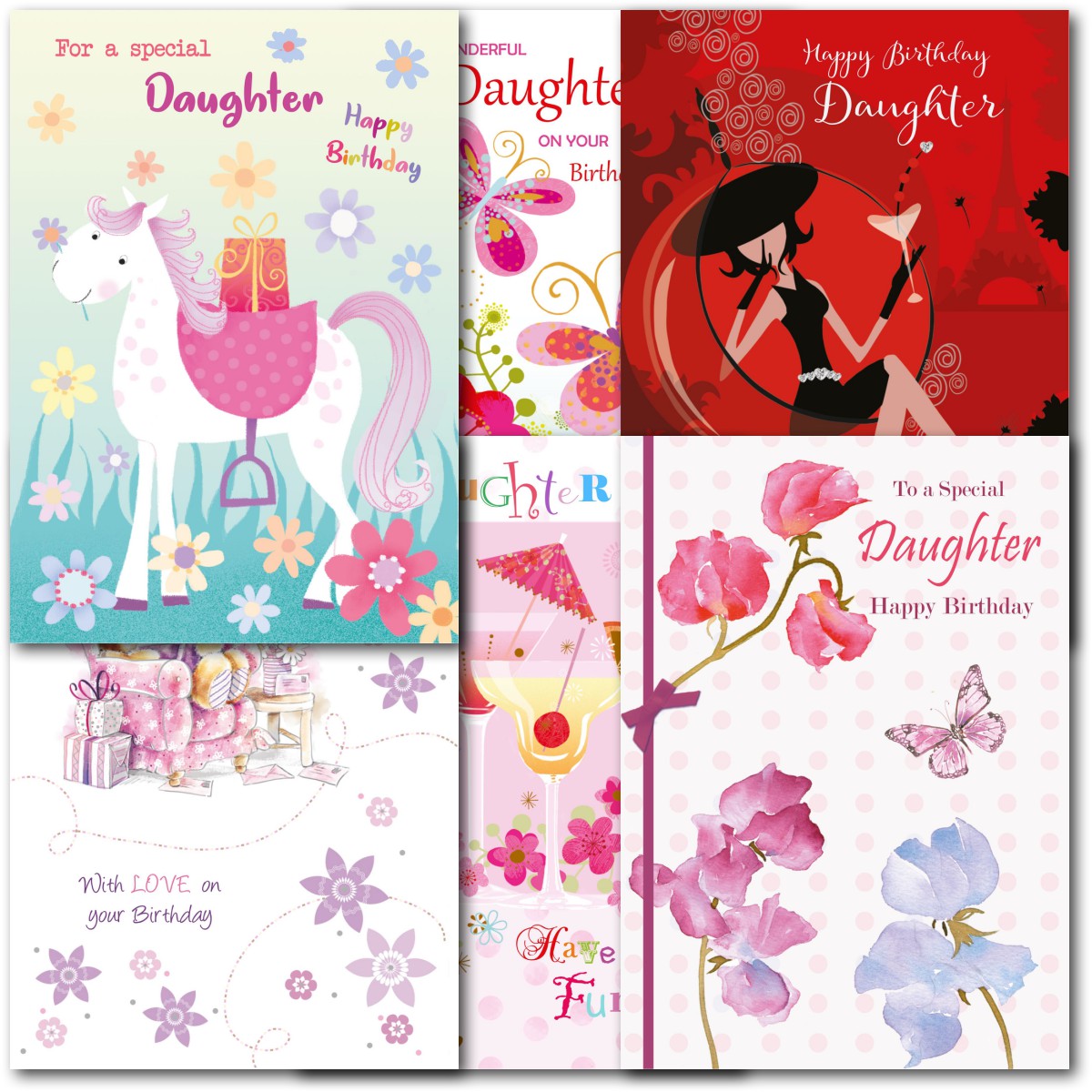 Daughter Birthday Cards – doodlecards