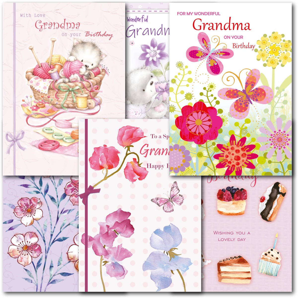 Grandma Birthday Cards – doodlecards