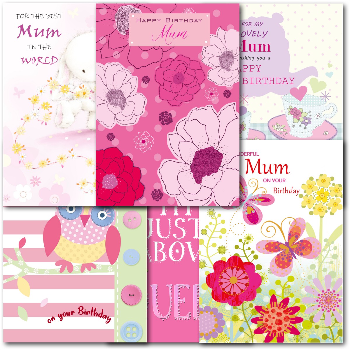 Mum Birthday Cards – doodlecards