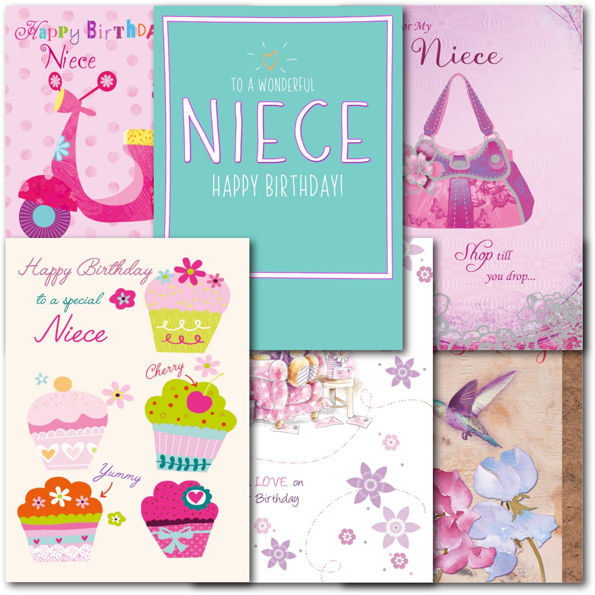 Niece Birthday Cards – doodlecards