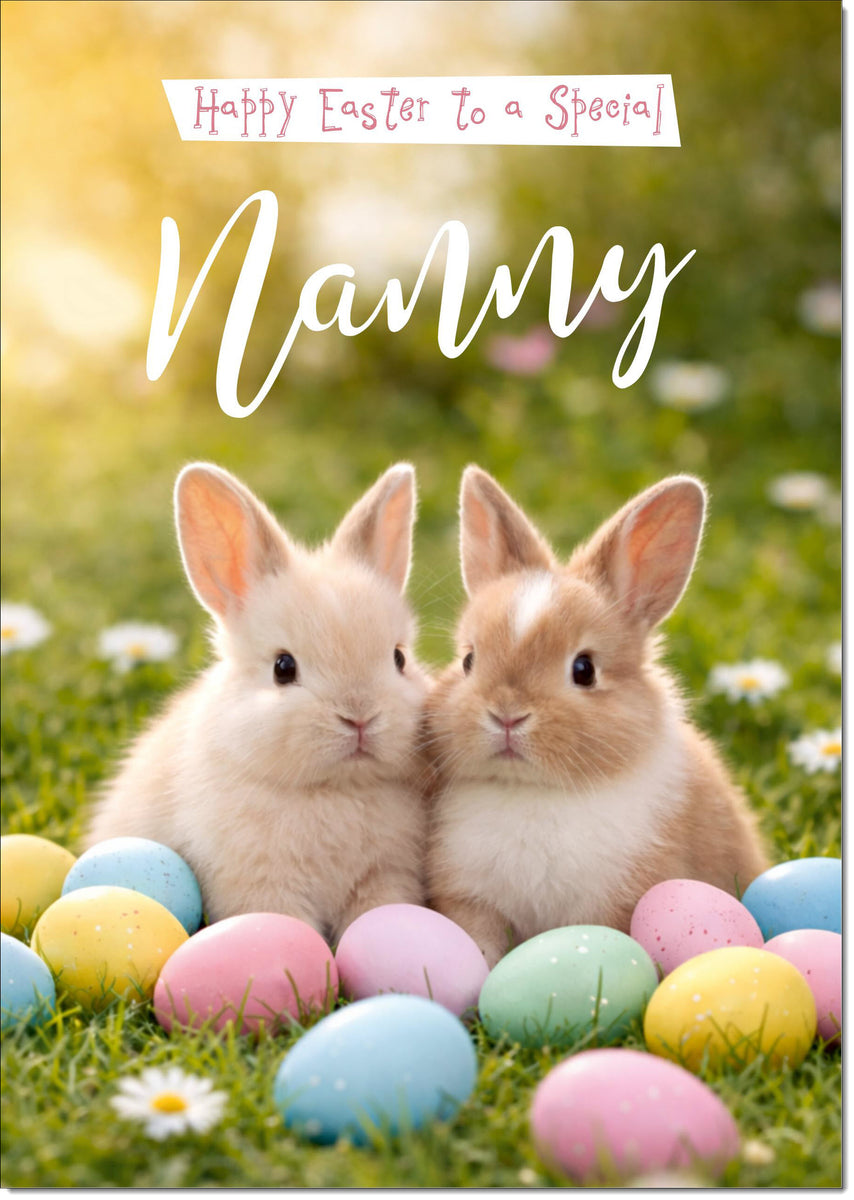 Nanny Easter Card – doodlecards