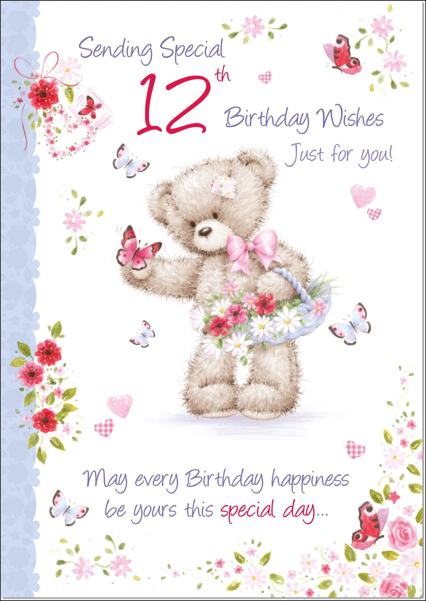 12th Birthday Card Age 12 – doodlecards