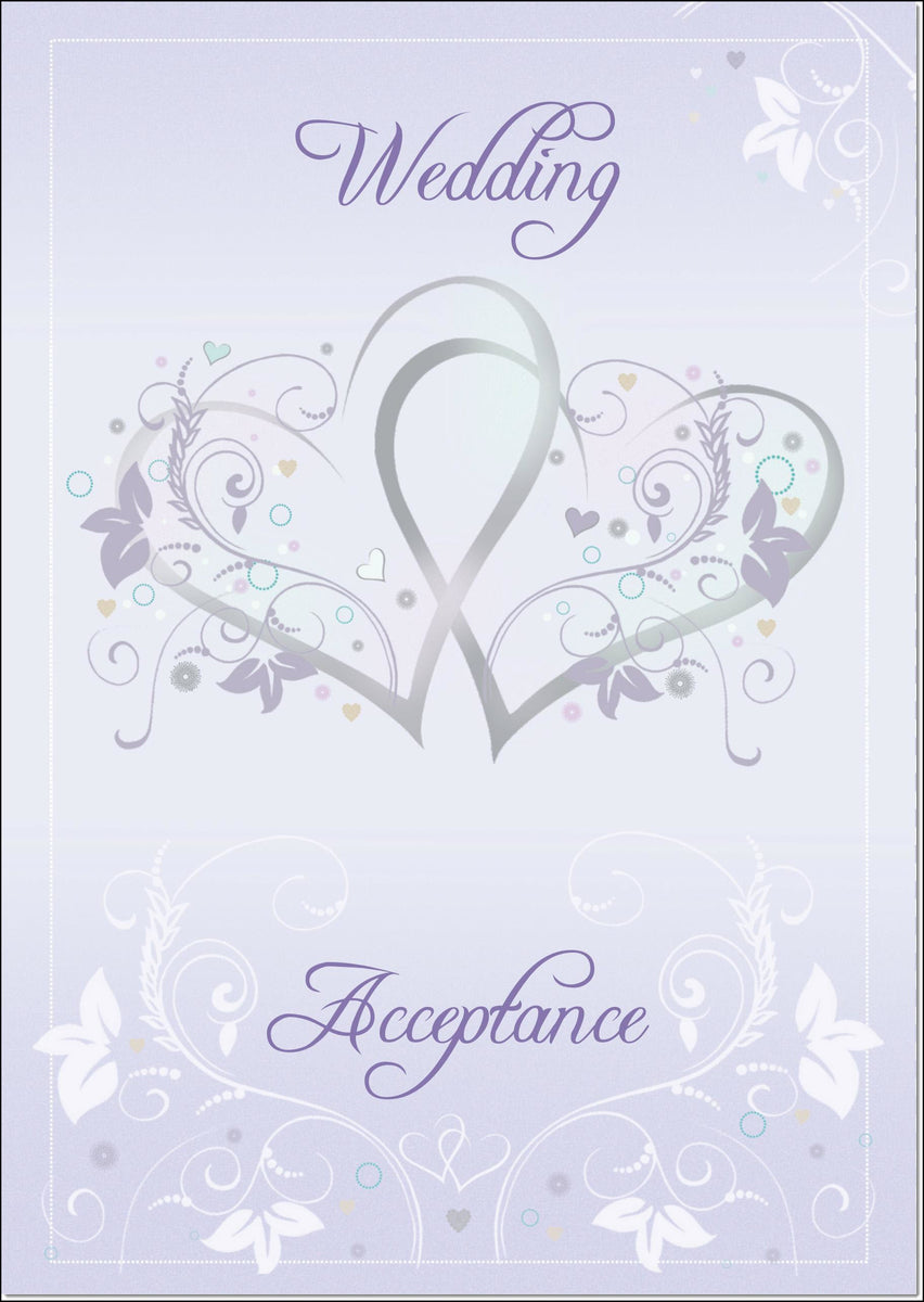Wedding Acceptance Card – doodlecards