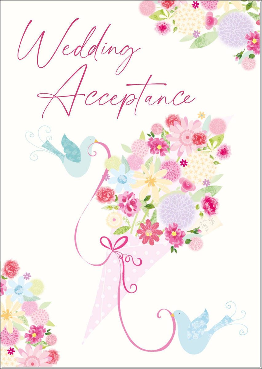 Wedding Acceptance Card – doodlecards