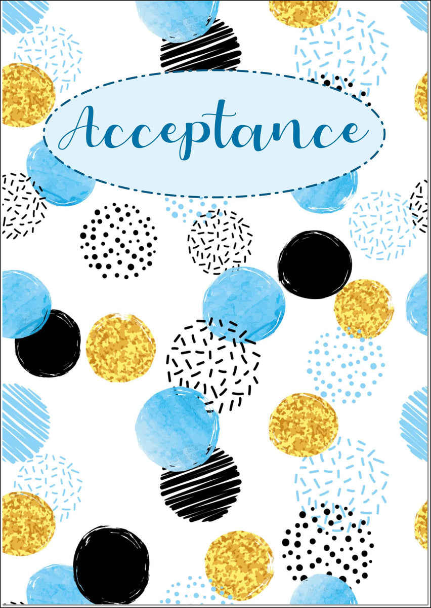 Open Acceptance Card – doodlecards