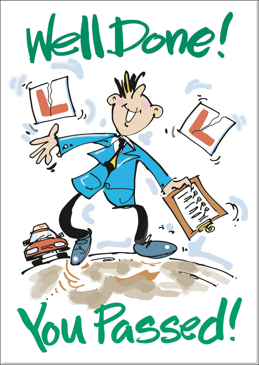 Driving Test Pass Card – doodlecards