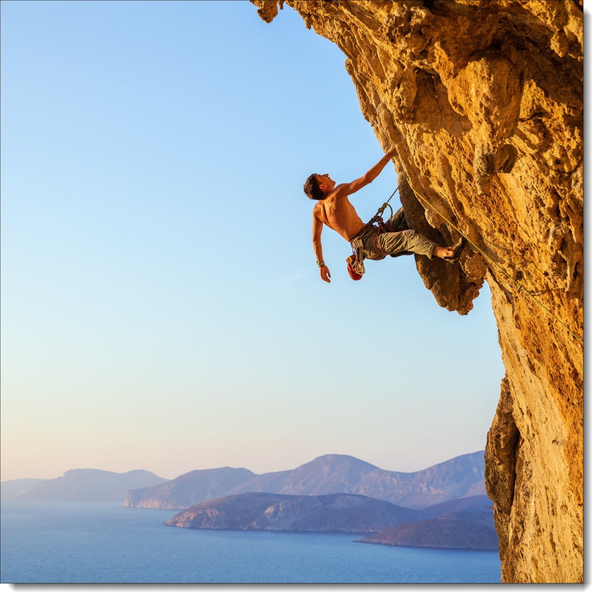 Sport Birthday Card Climbing, Abseiling – doodlecards