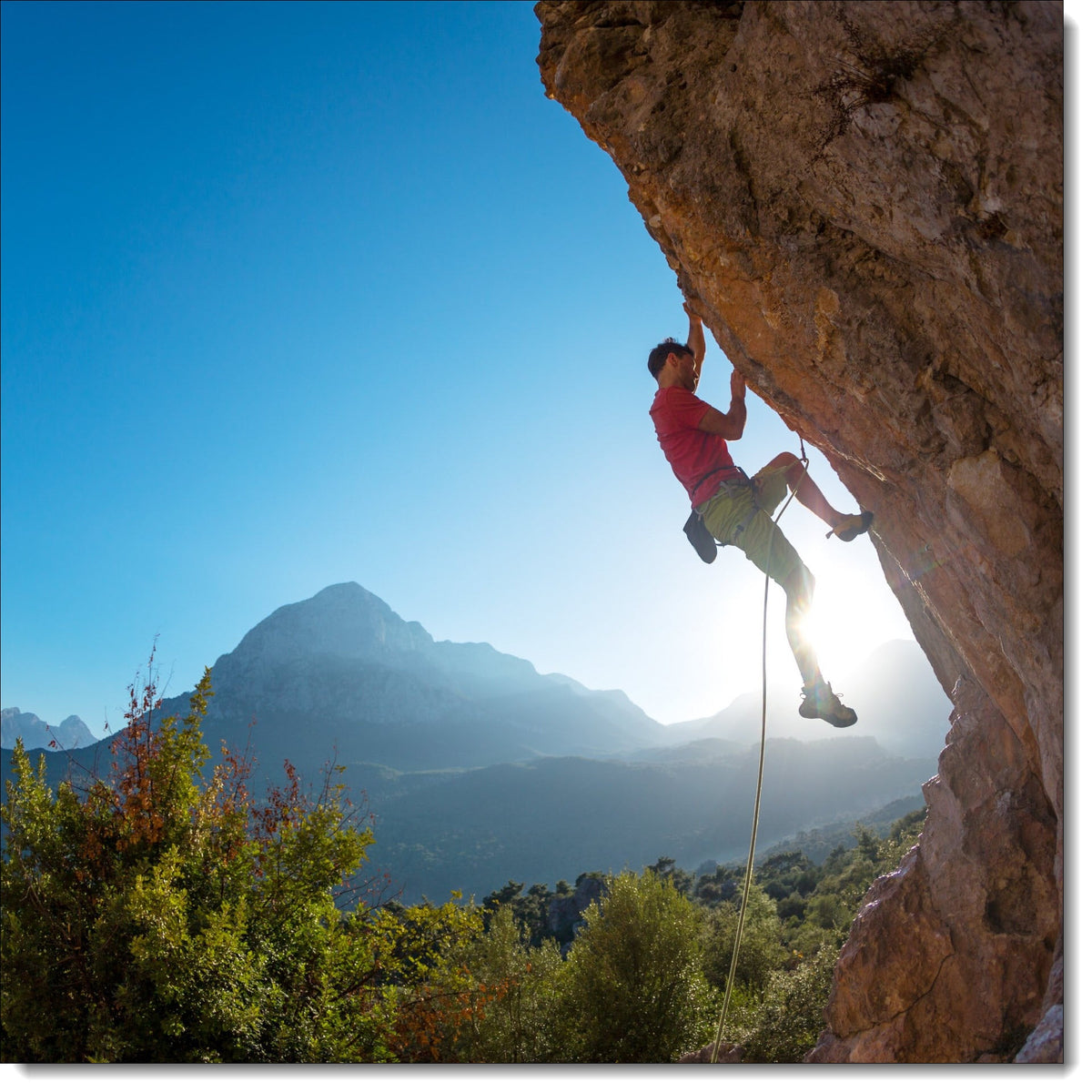 Happy Birthday Card Climbing, Abseiling – doodlecards