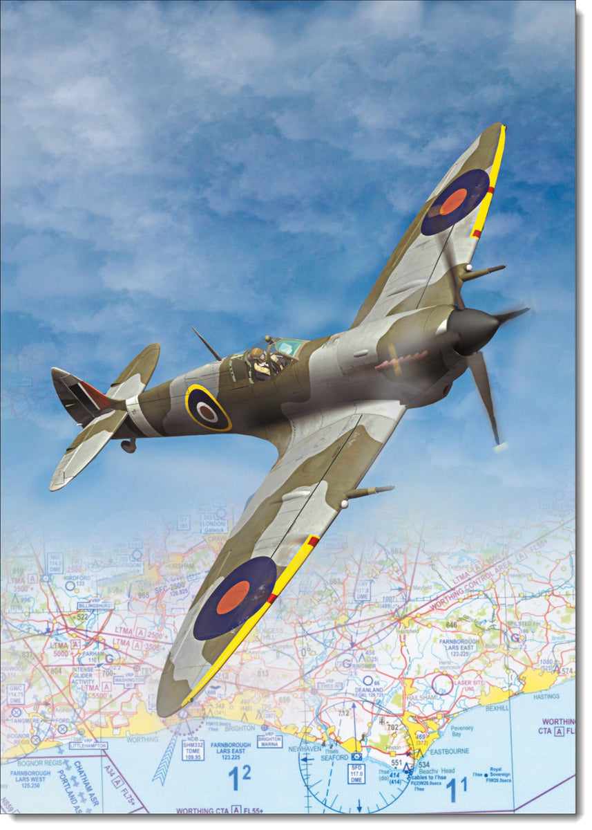 Birthday Card Spitfire – doodlecards