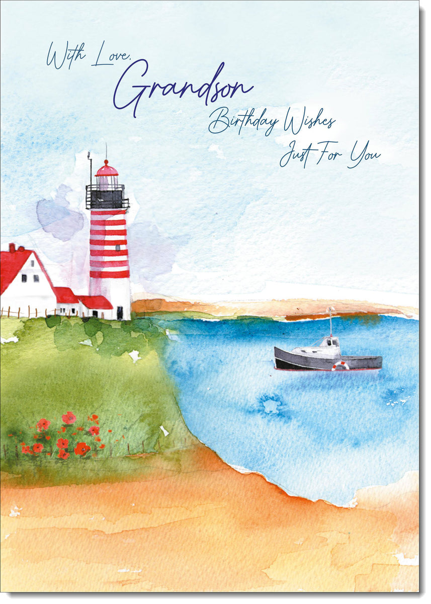 Grandson Birthday Card – doodlecards