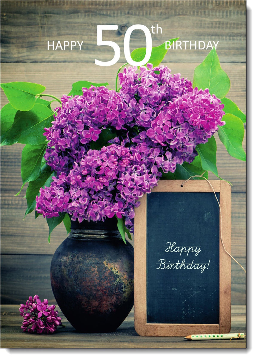 50th Birthday Card Age 50 – doodlecards