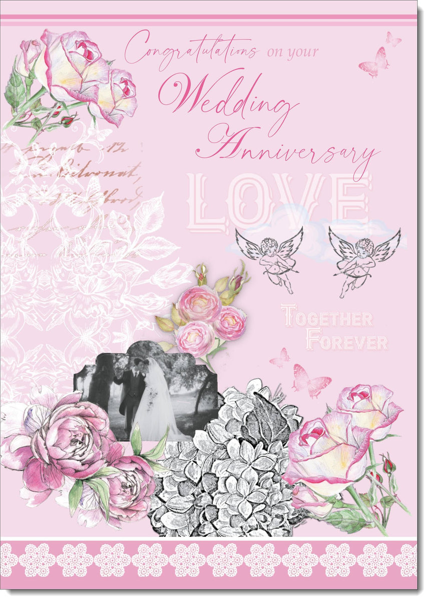 Your Wedding Anniversary Card Cherubs – doodlecards