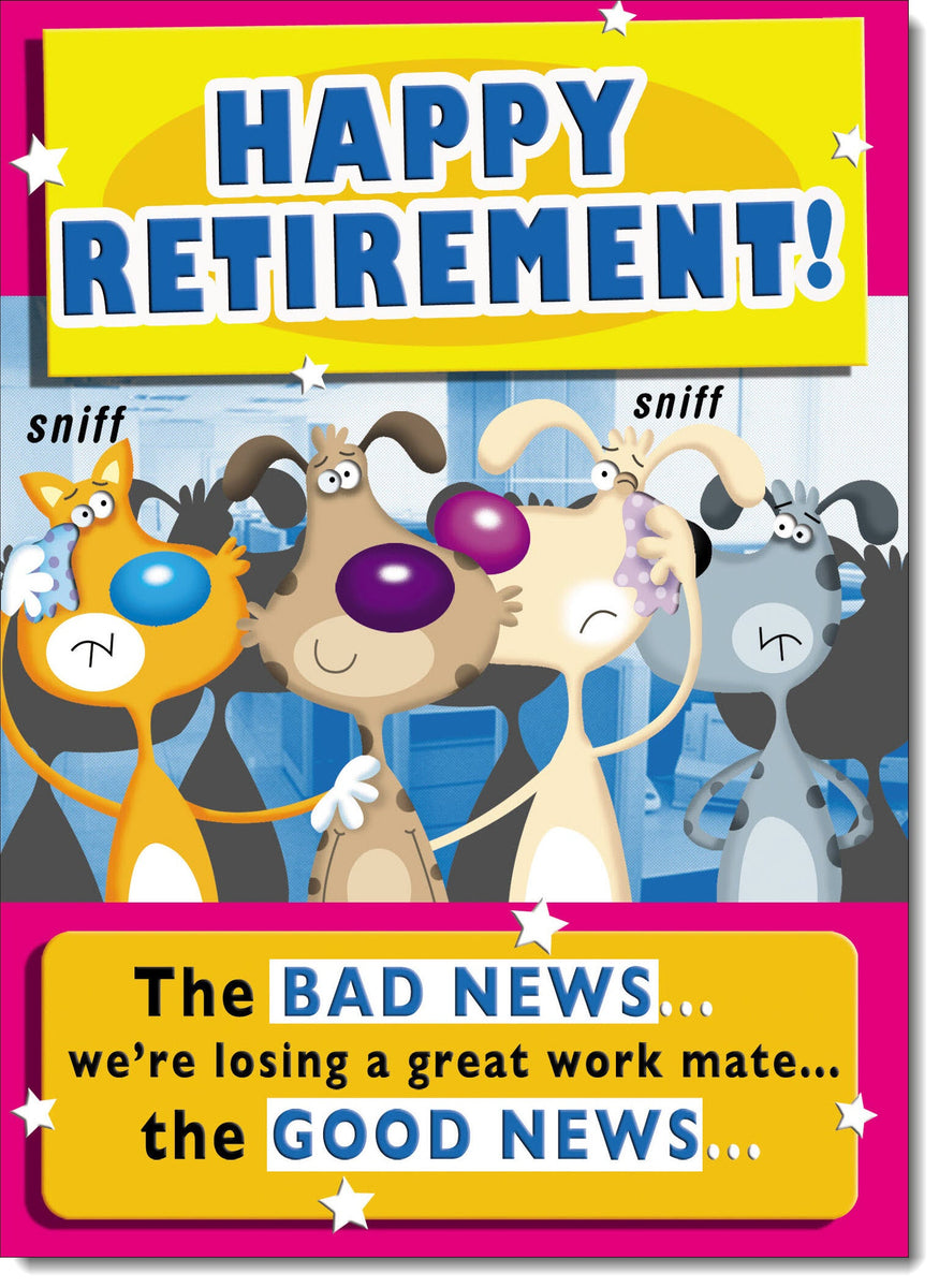 Retirement Card Funny Gaining a Parking Space – doodlecards
